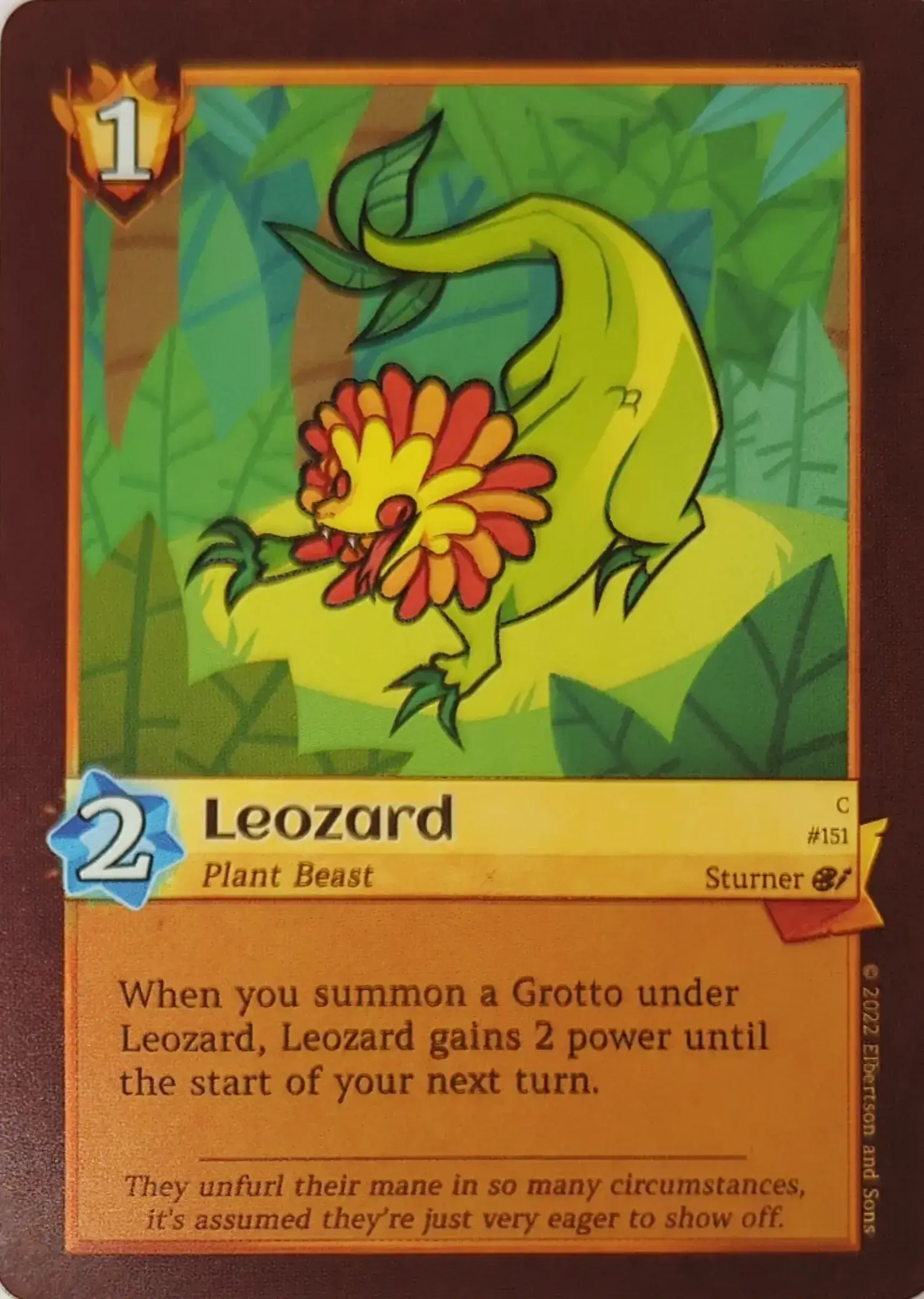Leozard | Grotto Beasts Card Database